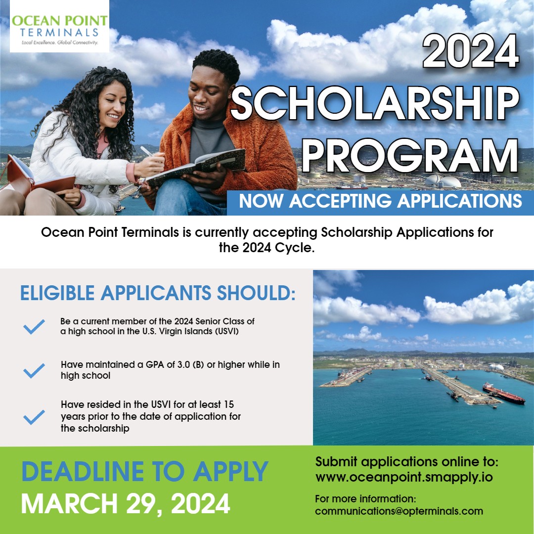 Ocean Point Terminals Launches 2024 Scholarship Application Cycle ... Ocean Point Terminals Launches 2024 Scholarship Application Cycle ...